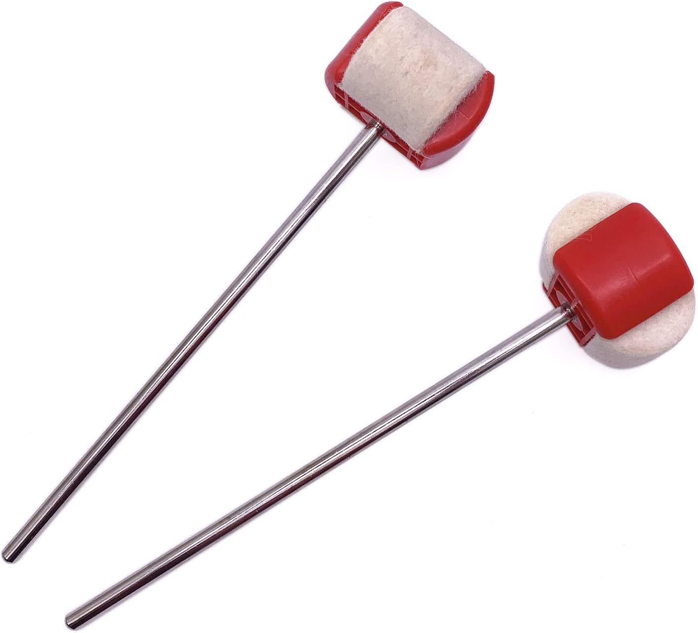 Amazon.com: TUOREN 4 Sided Bass Drum Beater Foot Pedal Beater Head ...