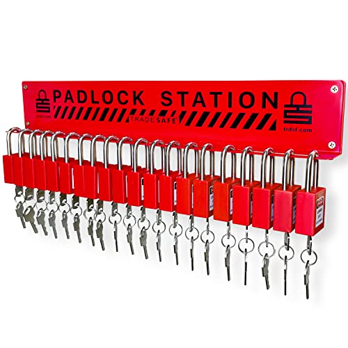 TRADESAFE Lockout Tagout Locks Station - Loto Station for - Want It All