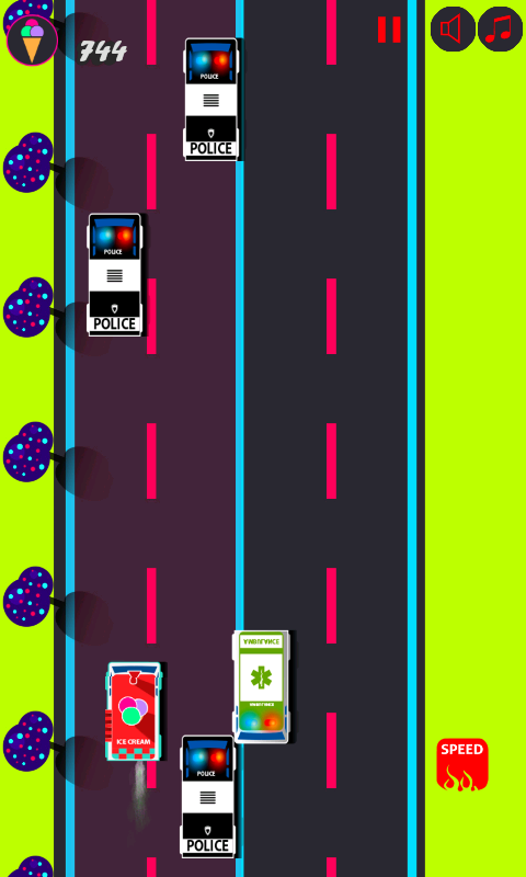 Crazy ice cream truck driver games for kids: Highway car racing:Amazon ...