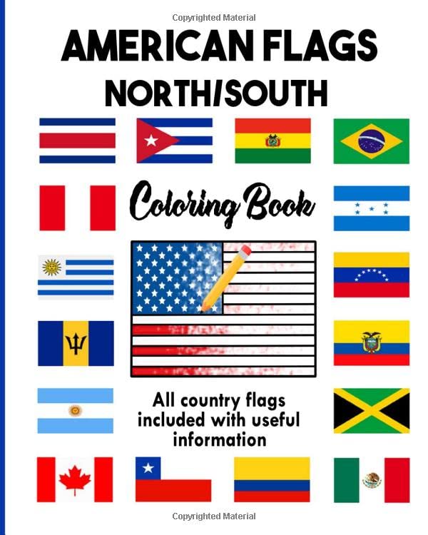 South America Flag Coloring Page Free: Page South America Coloring