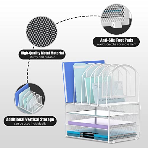 Snapklik.com : DALTACK Paper Desk Organizer, 3-Tier Letter Tray