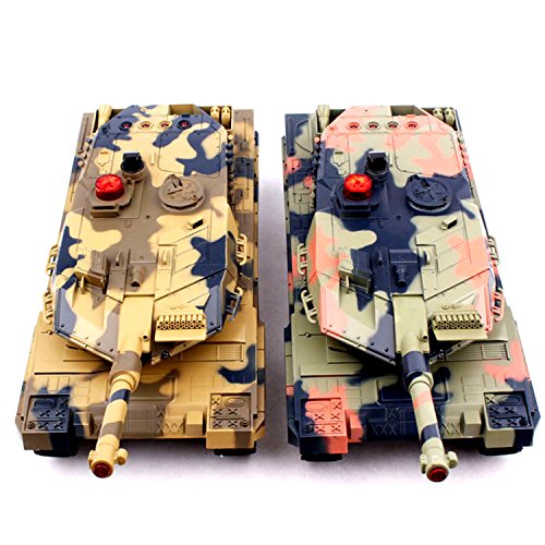 2-Set Main Battle Tanks RC 1/24 Infrared LED Tank R/C US MBT - Want It All