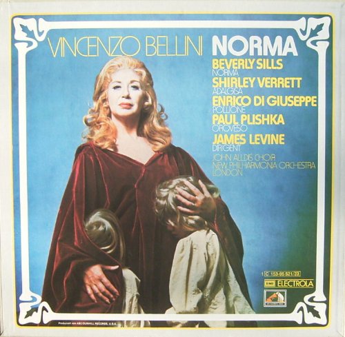 Bellini: Norma : Vincenzo Bellini, James Levine, New Philharmonia ...