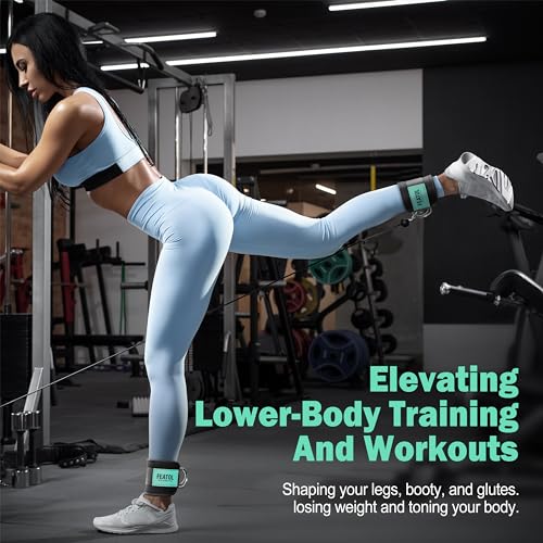 Snapklik.com : FEATOL Ankle Strap For Cable Machine, Cable Kick Back ...