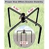 Amazon.com : Garbuildman Pole Stabilizer Stand Applies to 0.62” Poles ...