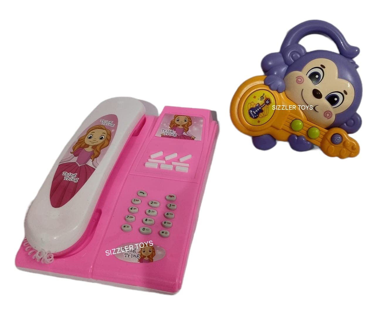 Buy SIZZLER TOYS Presents Kids Musical landline Phone with Musical ...