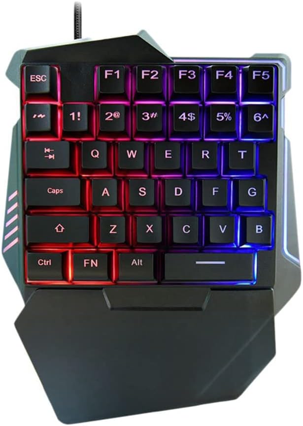 Amazon.in: Buy CLUSPEX USB Wired Gaming Keyboard with LED Backlight 35 ...