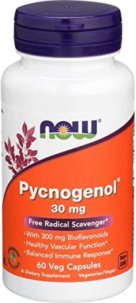 Amazon.com: NOW FOODS SPO Pycnogenol 30mg, 60 CT : Health & Household
