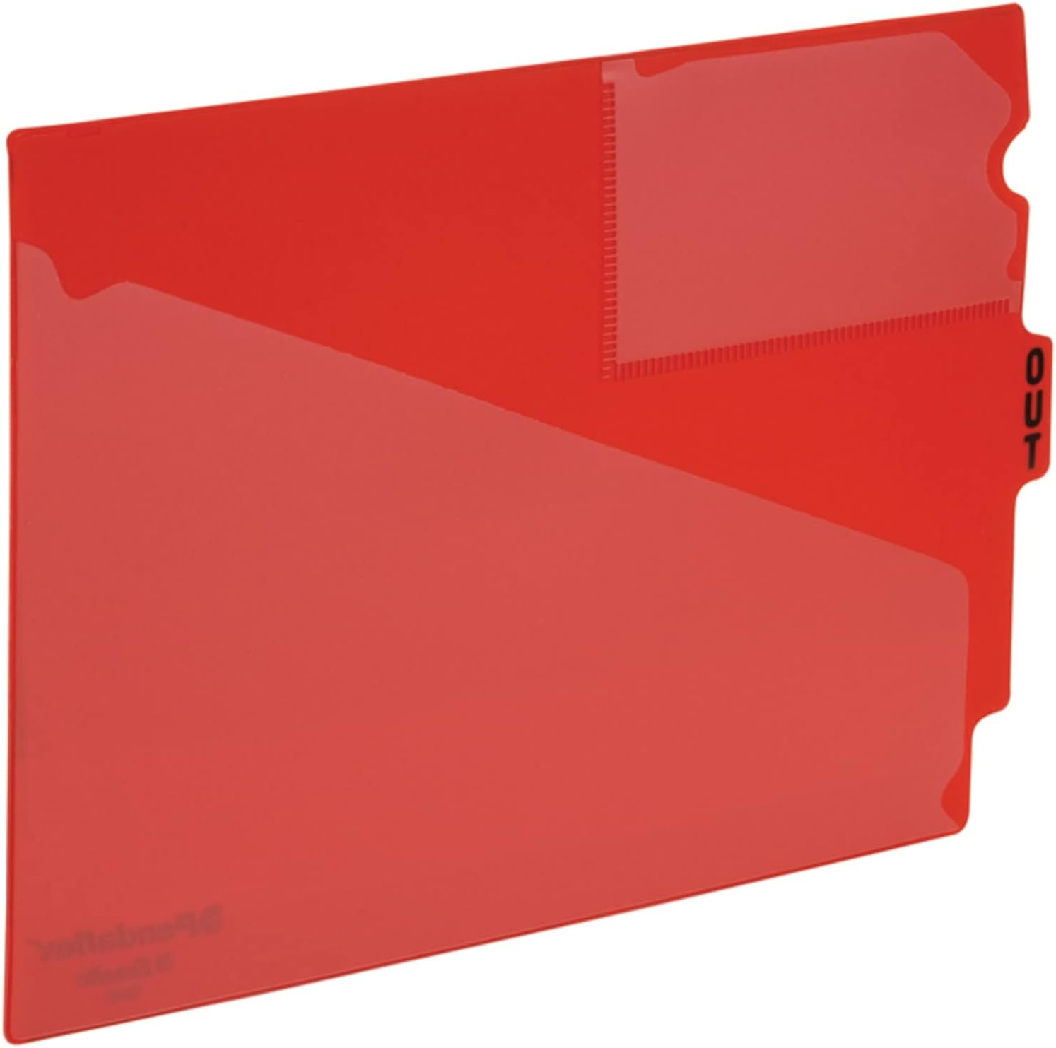 Amazon.com : Smead End Tab Poly Out Guide, Two-Pocket Style, Center ...