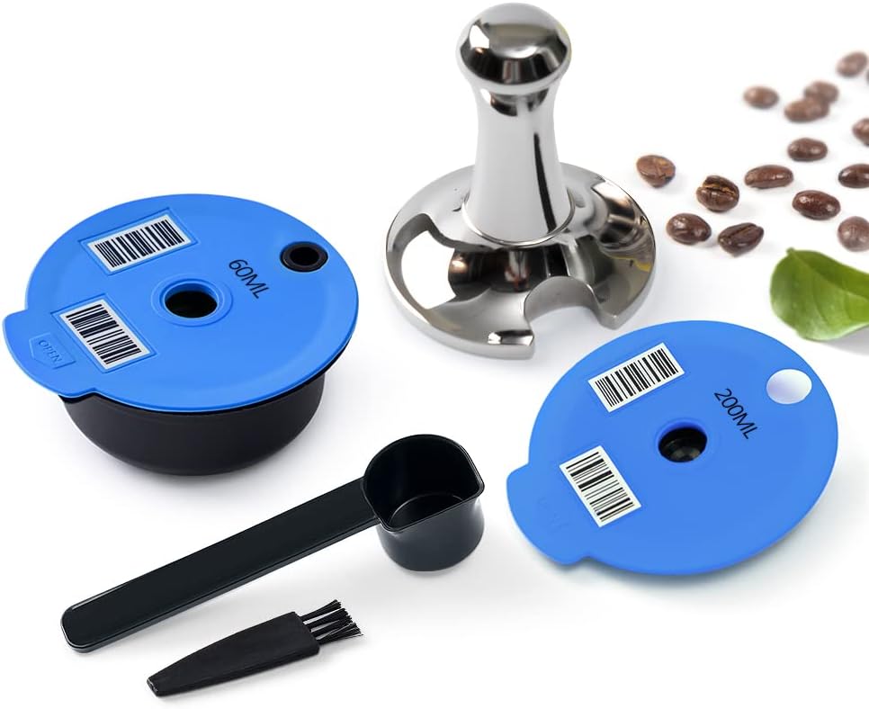 Refillable Tas simo Pods Reusable Coffee Capsule Pods for Bosch Coffee ...