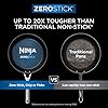 Ninja ZEROSTICK Stackable Cookware 5-Piece Pan Set, Non-Stick, 3 Saucepans with Oven-Safe Glass ...
