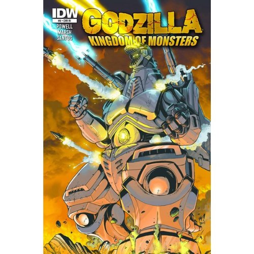 GODZILLA KINGDOM OF MONSTERS #8 RETAIL INCENTIVE COVER: Eric Powell ...