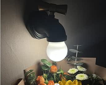 CHIOUSEY Faucet Night Light, LED Night Lamp, Smart Sensor Light, USB ...