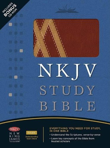 The NKJV Study Bible: New King James Version, Burgundy, LeatherSoft ...