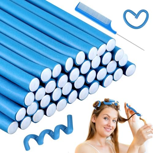 Amazon.com : Yuxung 100 Pieces Flexible Curling Rods Flexi Rods, with 1 ...