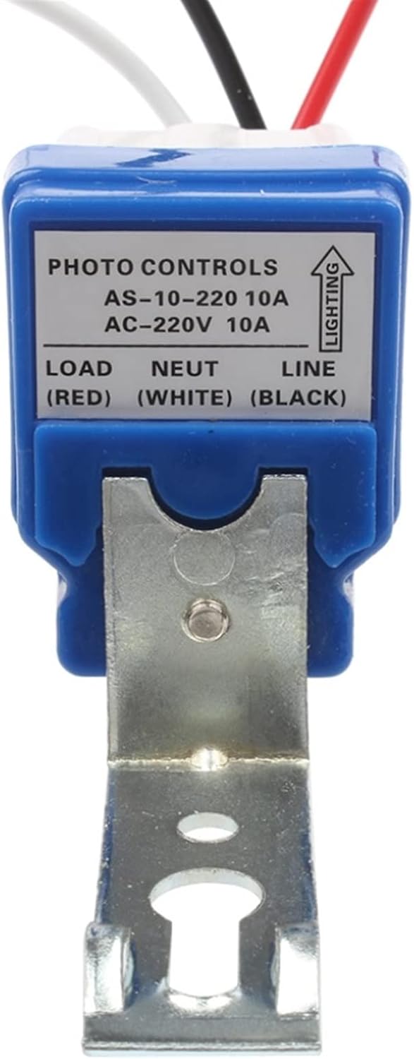 Amazon.com: HIFASI 1Pcs 10A Photoswitch Sensor Switch Auto On Off ...
