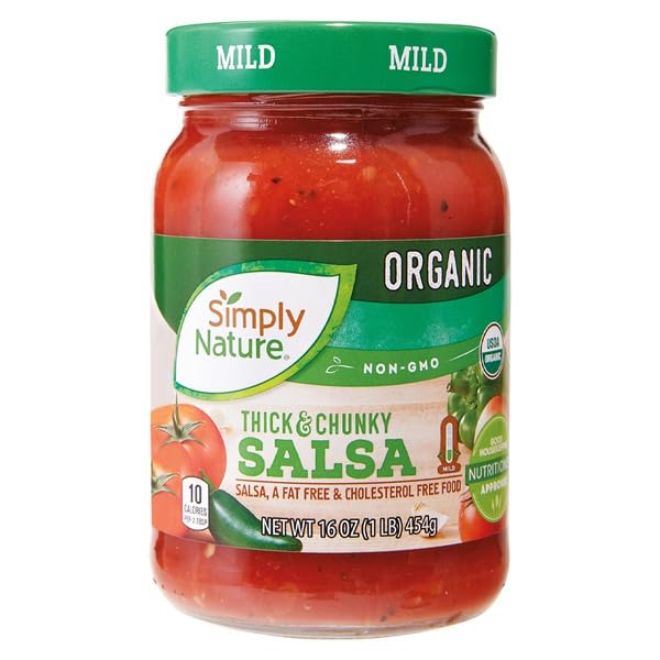 Amazon.com: Simply Nature Organic Salsa Mild - 16 oz (454g)