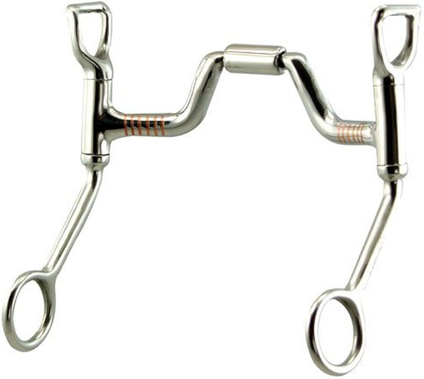Amazon.com : Coronet Swivel Port Bit with Roller : Horse Bits : Sports ...