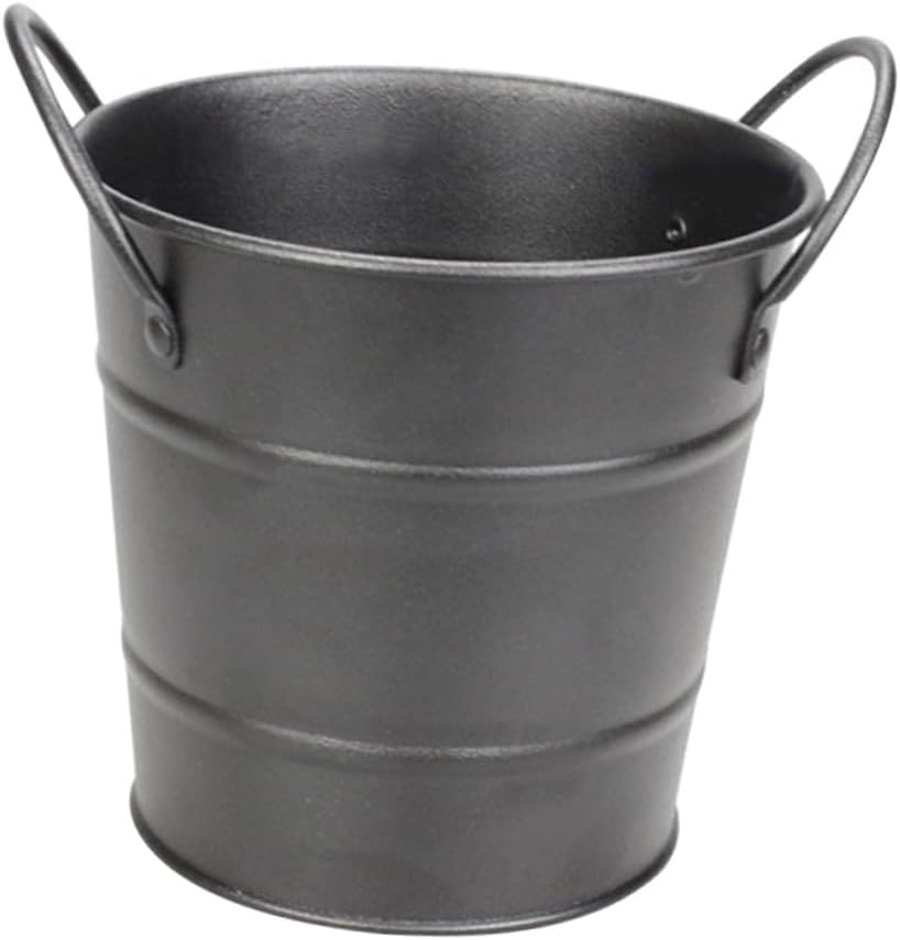 Amazon.com: Mikinona Mini Metal Ice Bucket with Two Handles Portable ...