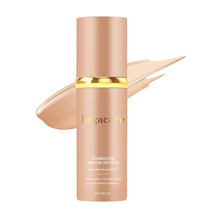 Amazon.com : Legacare Foundation for Mature Skin, 4-in-1 Foundation ...
