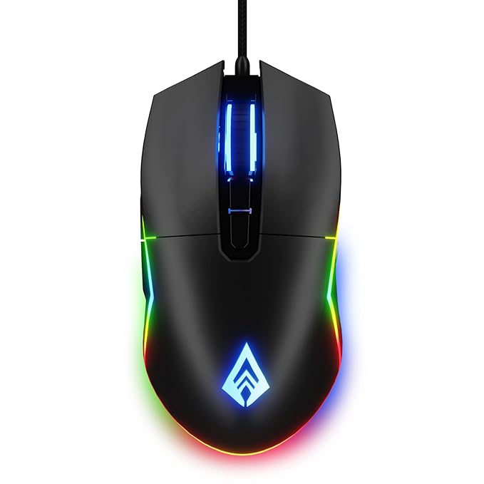 Amazon.in: Buy Archer Tech Lab Recurve 500 Wired Gaming Mouse with 8000 ...