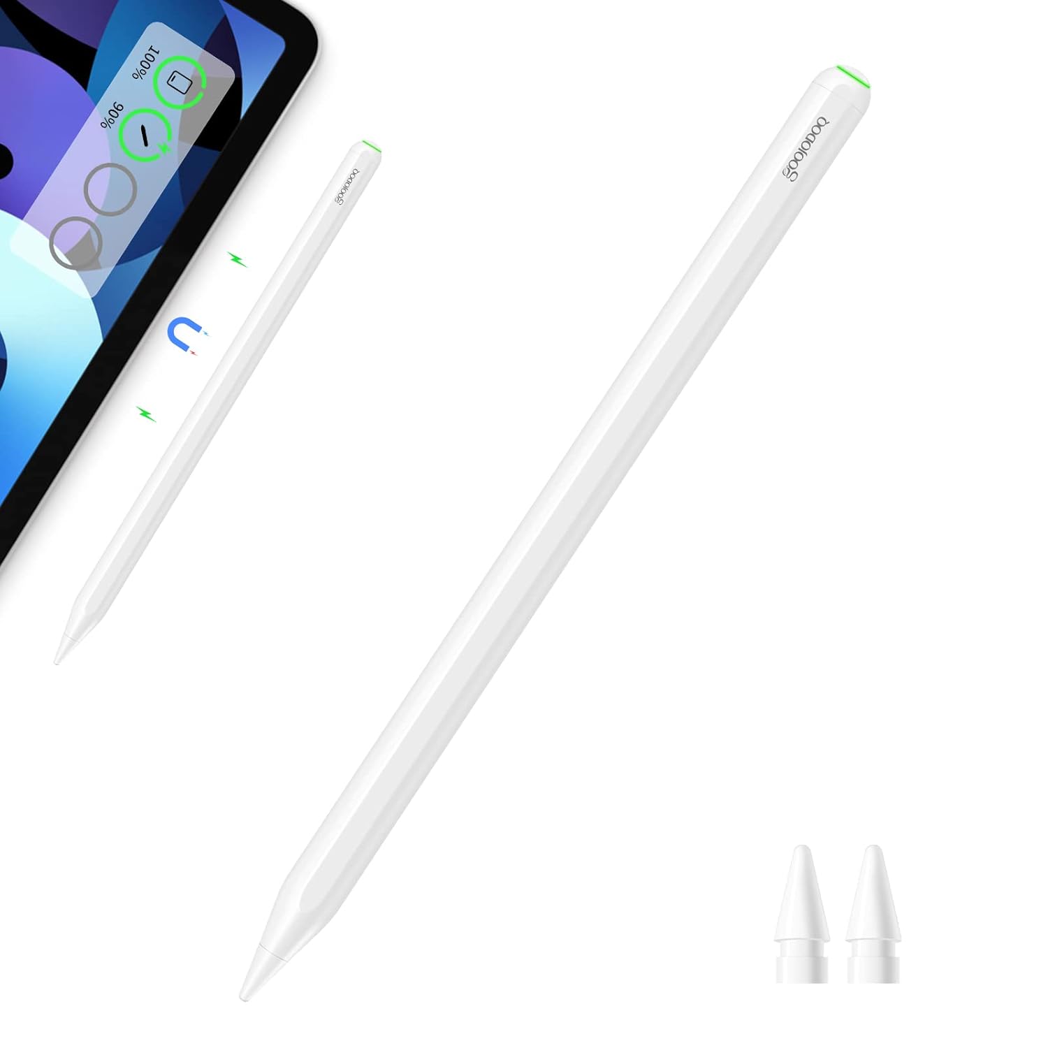 Amazon.in: Buy GOOJODOQ GD13 iPad Pencil 2nd Generation with Magnetic ...