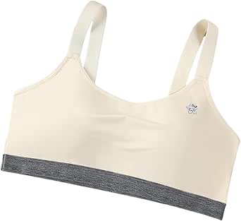 Amazon.com: Training Bras for Girls 12-16,White Bralette,Cotton Kids ...