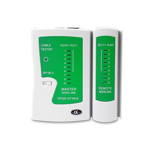 Electronic Spices RJ45 and RJ11 Network LAN Cable Tester with LED ...