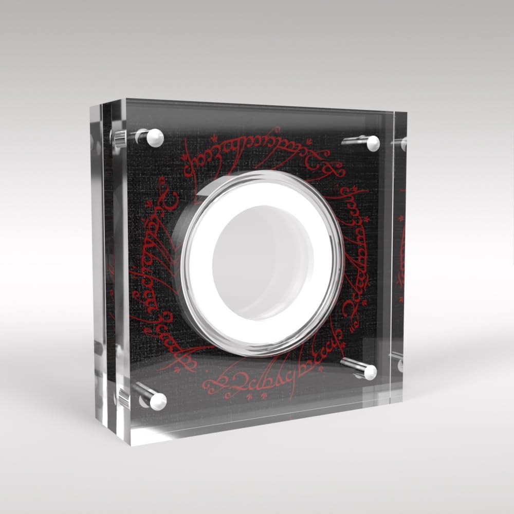 Lord of the Rings JRR Tolkien £2 Coin Perspex Display Case Holder Book ...