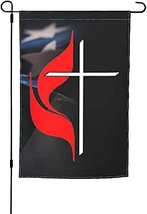 Amazon.com : United Methodist Church Home Garden Flag Double Sided ...