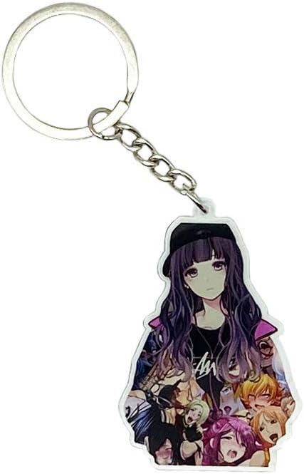 AkinaWay Ahegao Lust Face Color Kawaii Anime Premium Keychain at Amazon ...