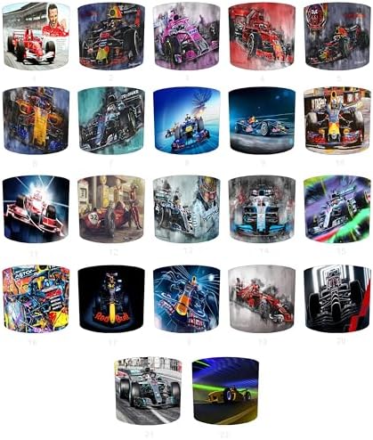 Formula One F1 Lampshade Available in 22 Designs and 3 Sizes for ...
