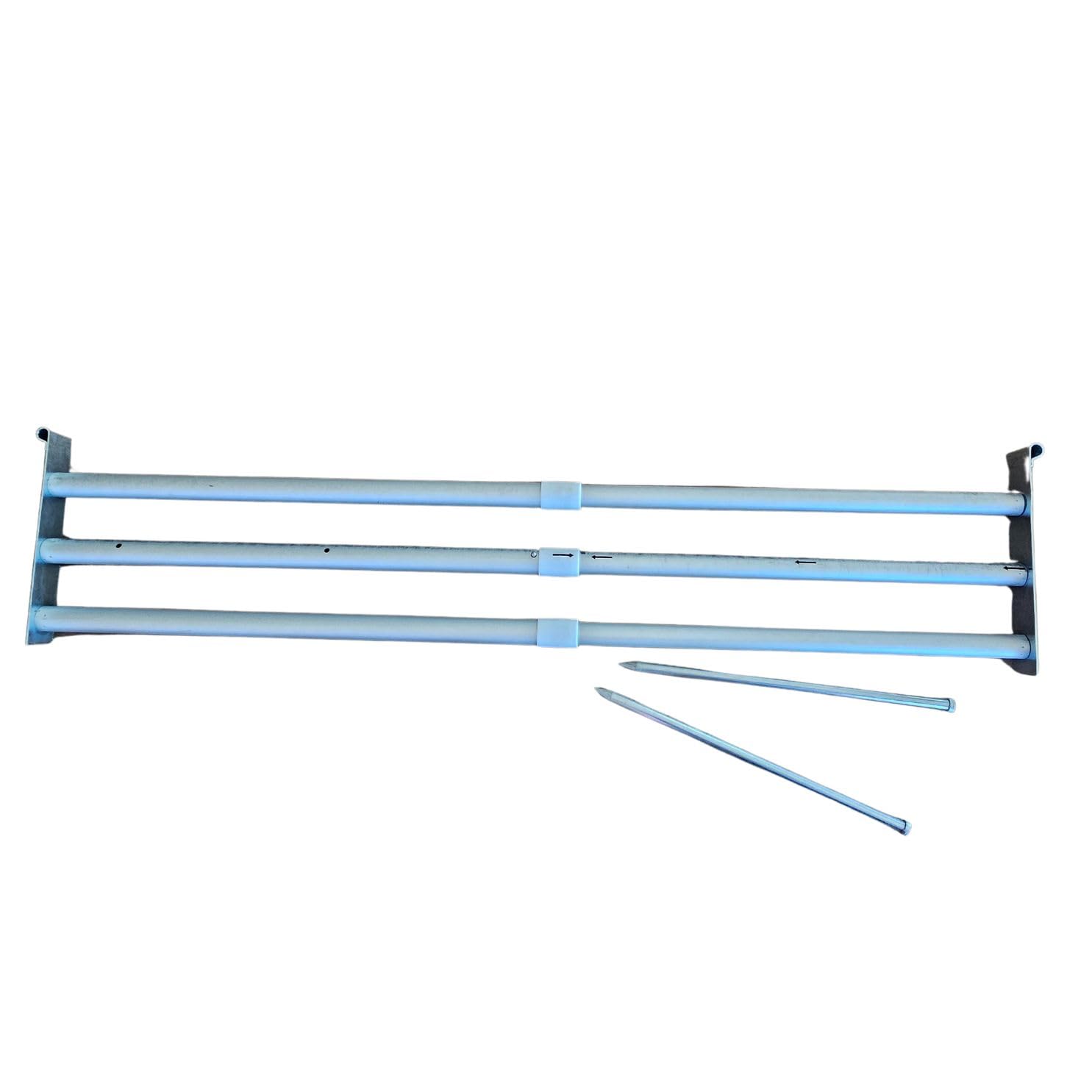Amazon.com: Fence Straightener, Galvanized Stakes & Aluminum Rollers ...