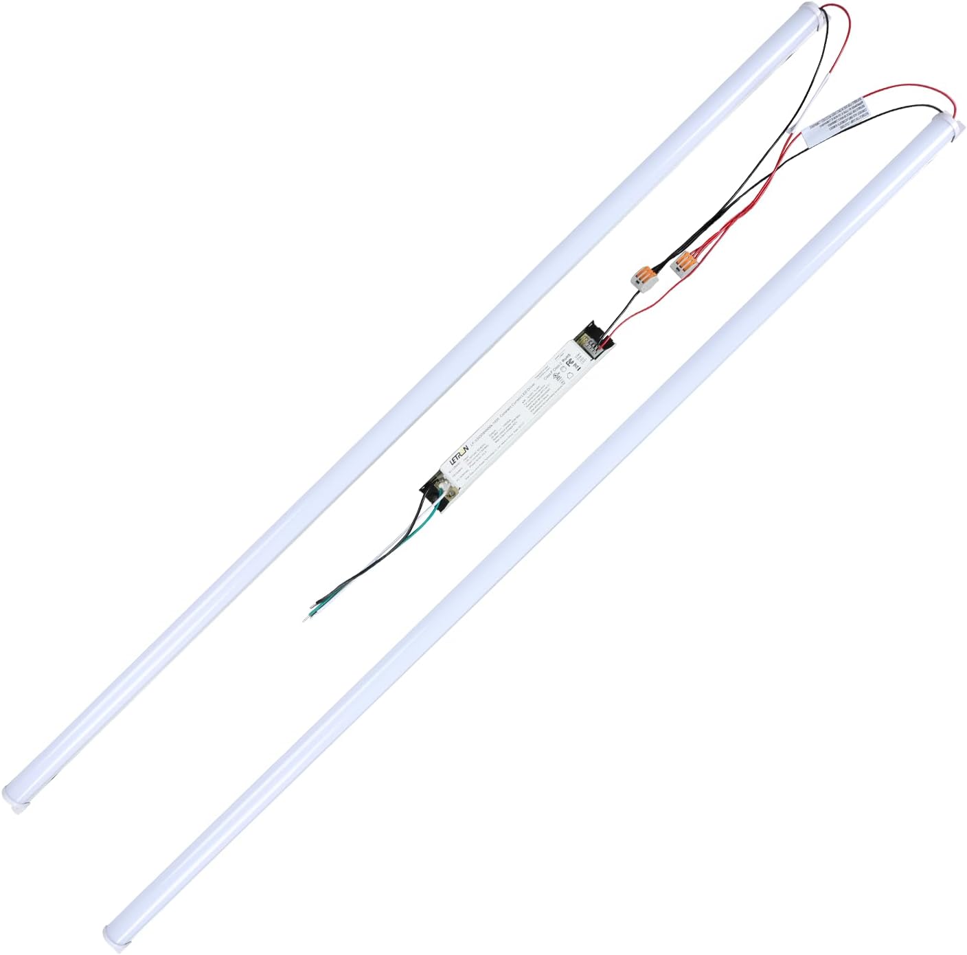 Sokply 4FT LED Magnetic Strip Retrofit Kit, 40W Magnetic Mount 48” LED ...