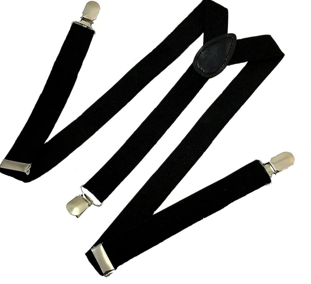 Buy Men's Stylish and Adjustable Elastic Braces Trouser Y Back Style ...