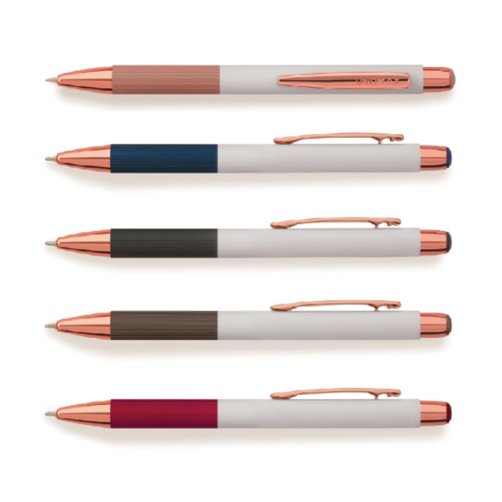 Unomax Aura Premium Metal Body Ball Point Pen with Jet Ink Technology ...
