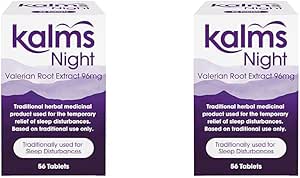 Kalms Night, 56 Tablets - Traditional Herbal Medicinal Product Used for ...