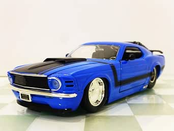 Amazon.co.jp: JADA TOYS 1/24 1970 Ford Mustang BOSS 429 BLUE② Mustang ...