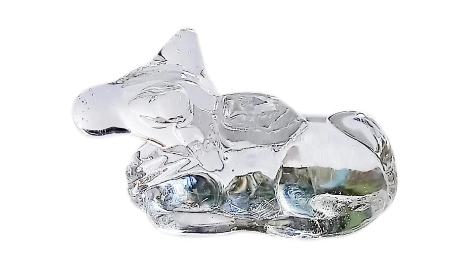 Buy A&S Ventures Sphatik Nandi/Crystal Bull for Shiv Idol/Crystal Nandi ...