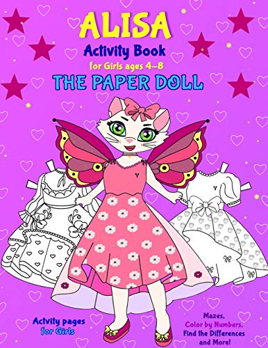 Snapklik.com : Alisa The Paper Doll: ALISA Book For Girls Ages 4-8