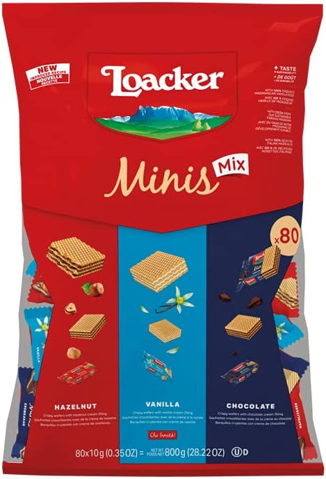 Loacker Classic Minis Mix, 800 gm : Amazon.ae: Grocery