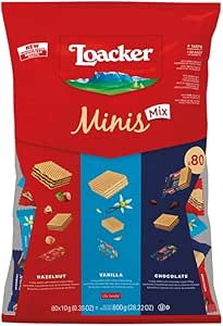 Loacker Classic Minis Mix, 800 gm : Amazon.ae: Grocery