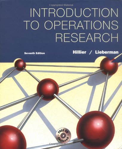 Introduction to Operations Research: Hillier, Frederick S., Lieberman ...
