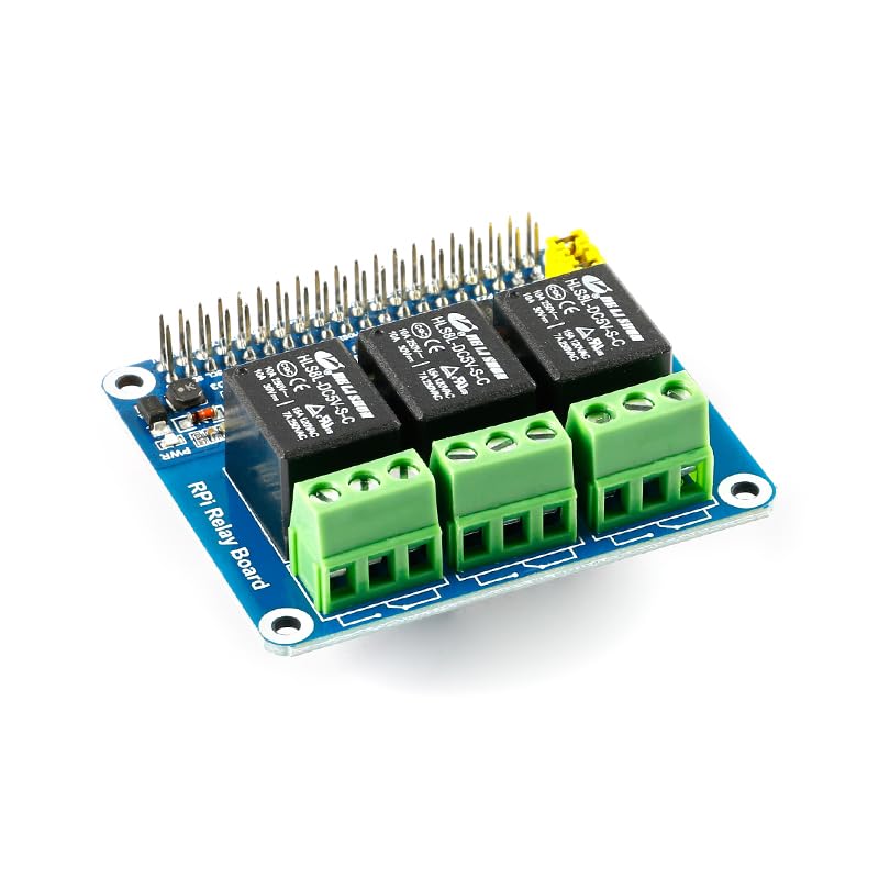 Amazon.com: JESSINIE Raspberry Pi Relay Module HAT Expansion Board ...