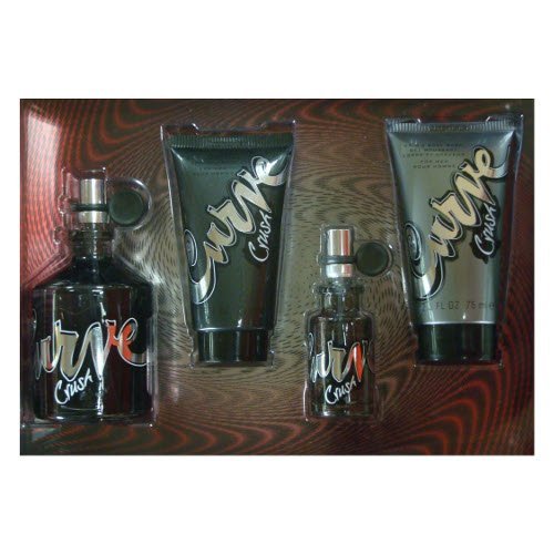 Amazon.com: Curve Crush Men Gift Set New 4.2 Fl Oz Cologne Spray, Skin ...