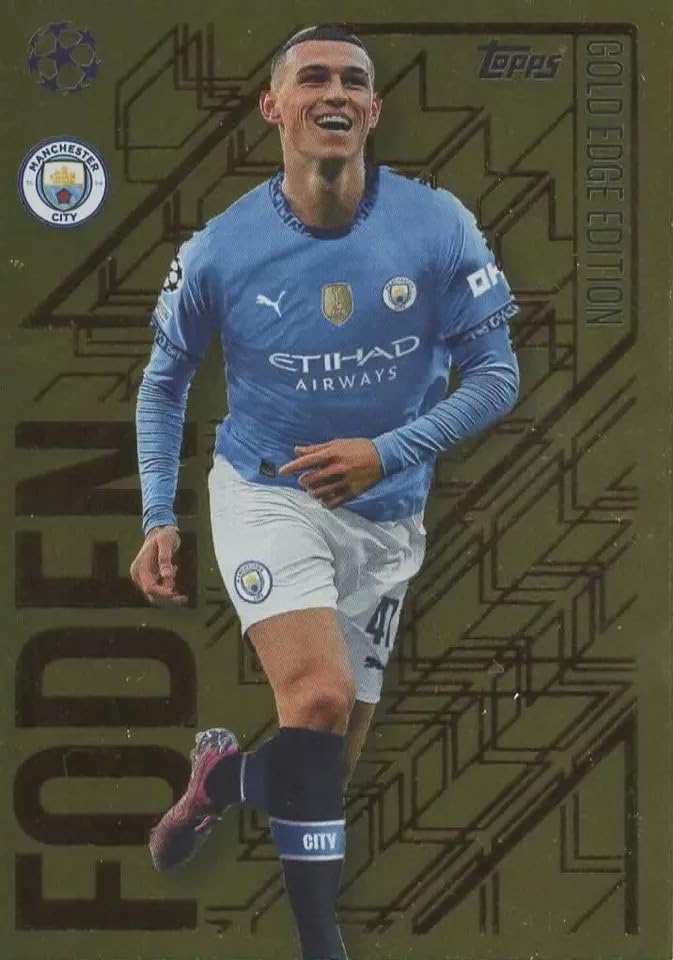 Match Attax 2024 2025 Phil Foden Gold Edge Trading Card | Desertcart INDIA