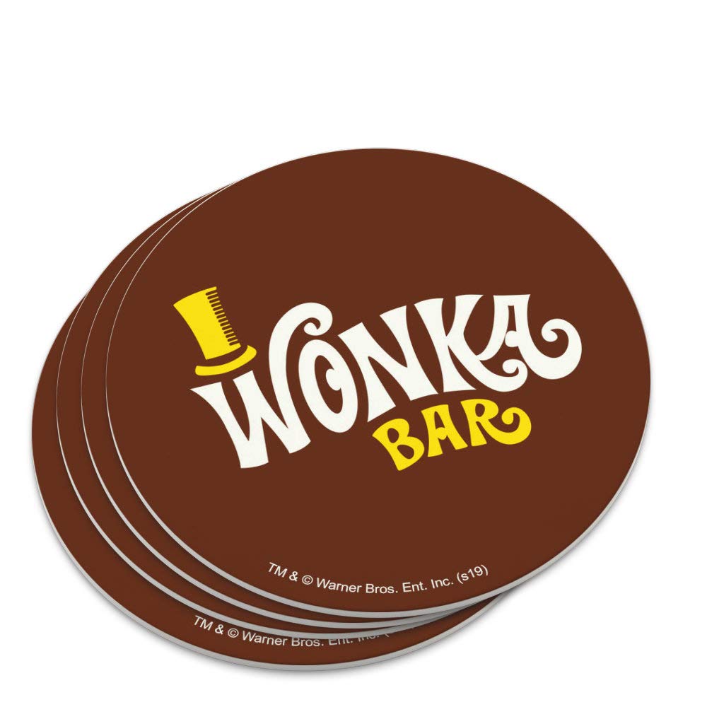 Willy Wonka And The Chocolate Factory Wonka Bar Logo Novelty ...