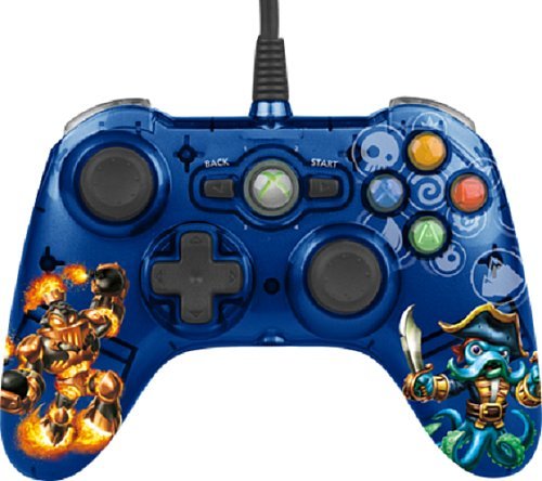 Amazon.com: Skylanders Swap Force PRO Ex Controller for Xbox 360- Blue