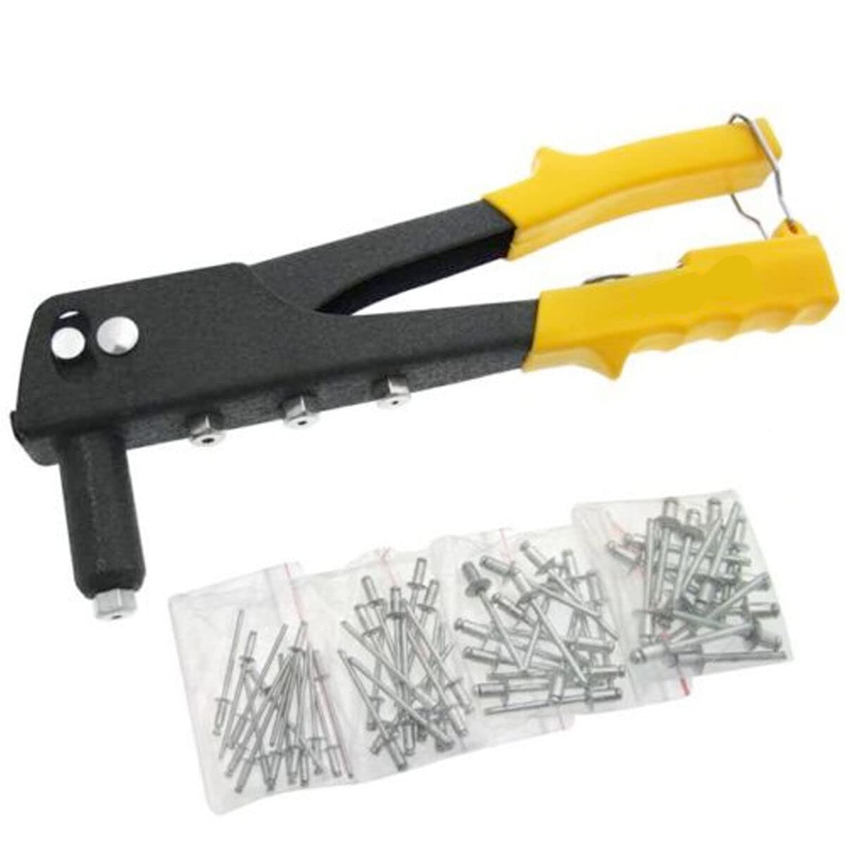 ZENO Heavy Duty Rivet Gun | Pop Rivet Gun Set | Manual Riveting Tool ...