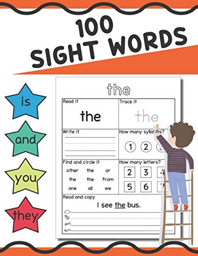 Amazon.com: 100 Sight Words: Many ways to practice reading handwriting ...